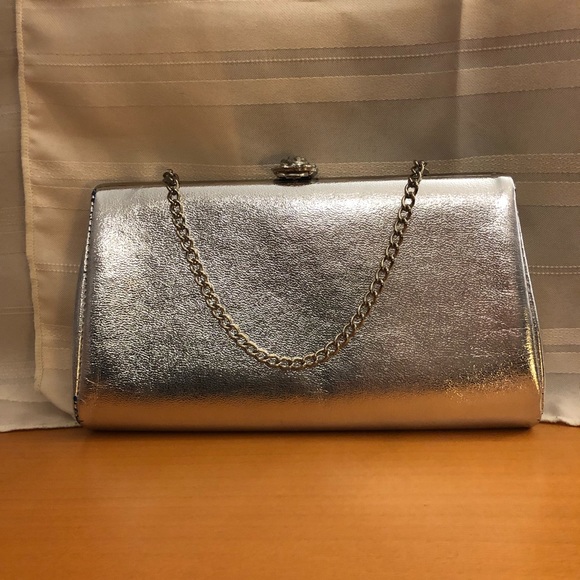 Bags | Vintage Silver Clutch | Poshmark